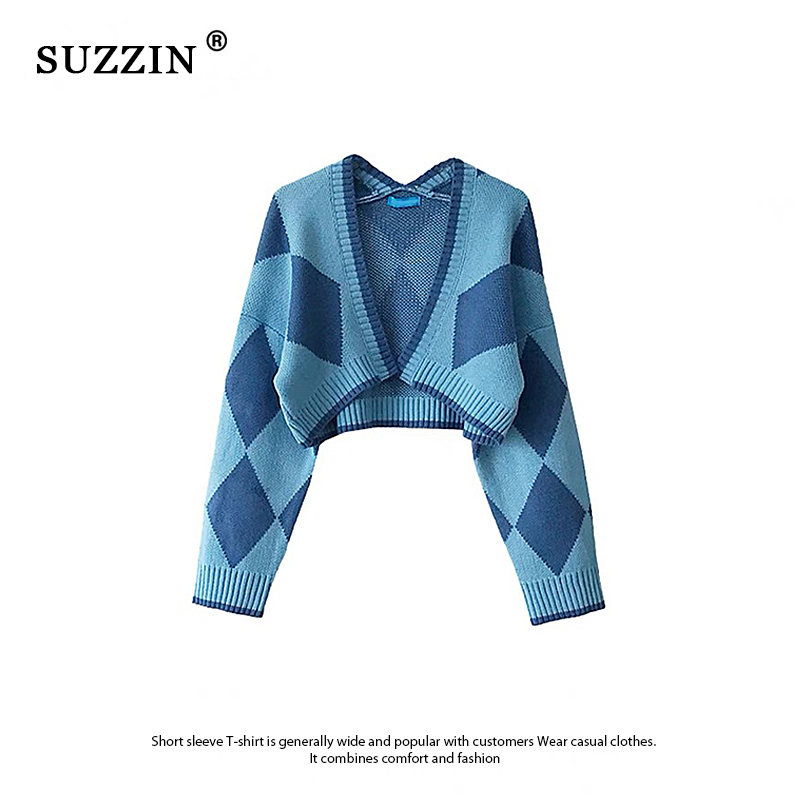 Jual Baju Rajut Wanita Atasan/Lengan Panjang Vintage Import Warna Solid ...