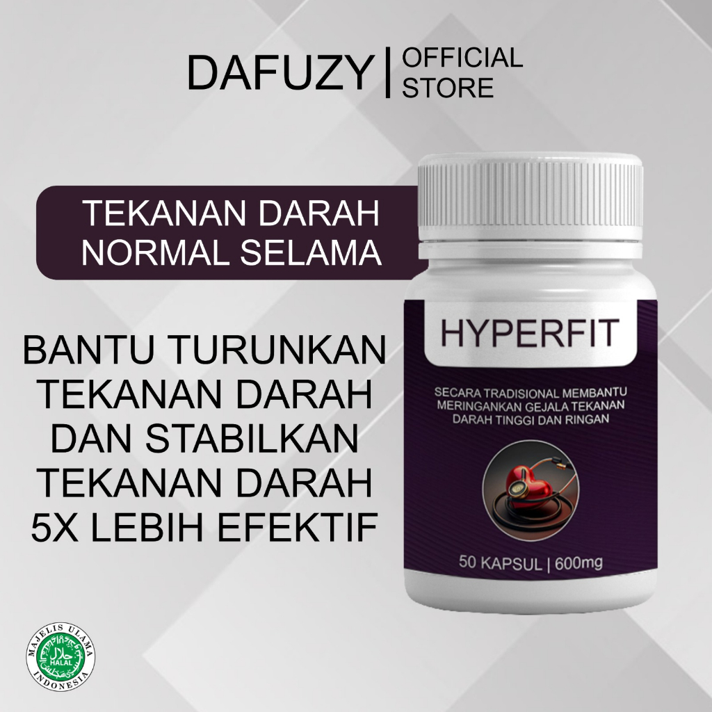 Jual HYPERFIT - Herbal Darah Tinggi Hipertensi Penurun Tekanan Darah ...