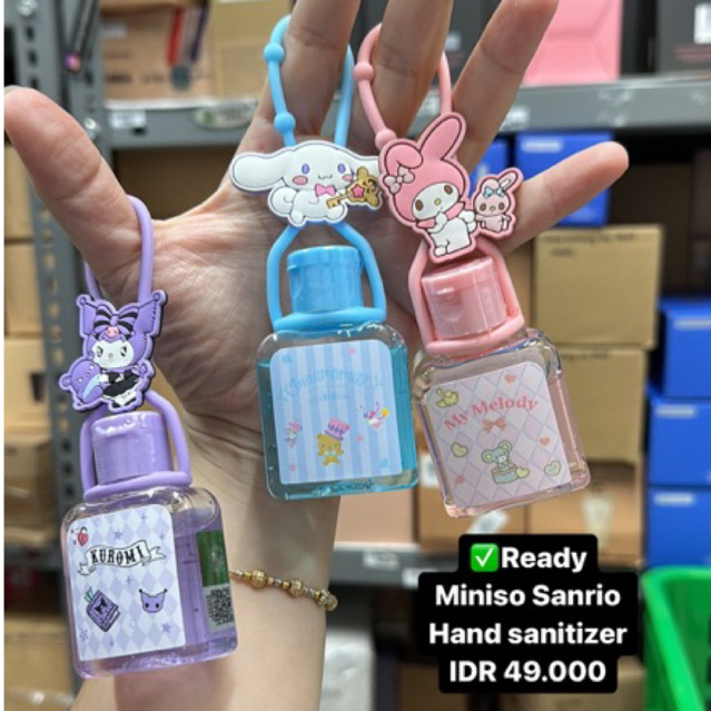 Jual Miniso Hand sanitizer 35ML sanrio edition | Shopee Indonesia