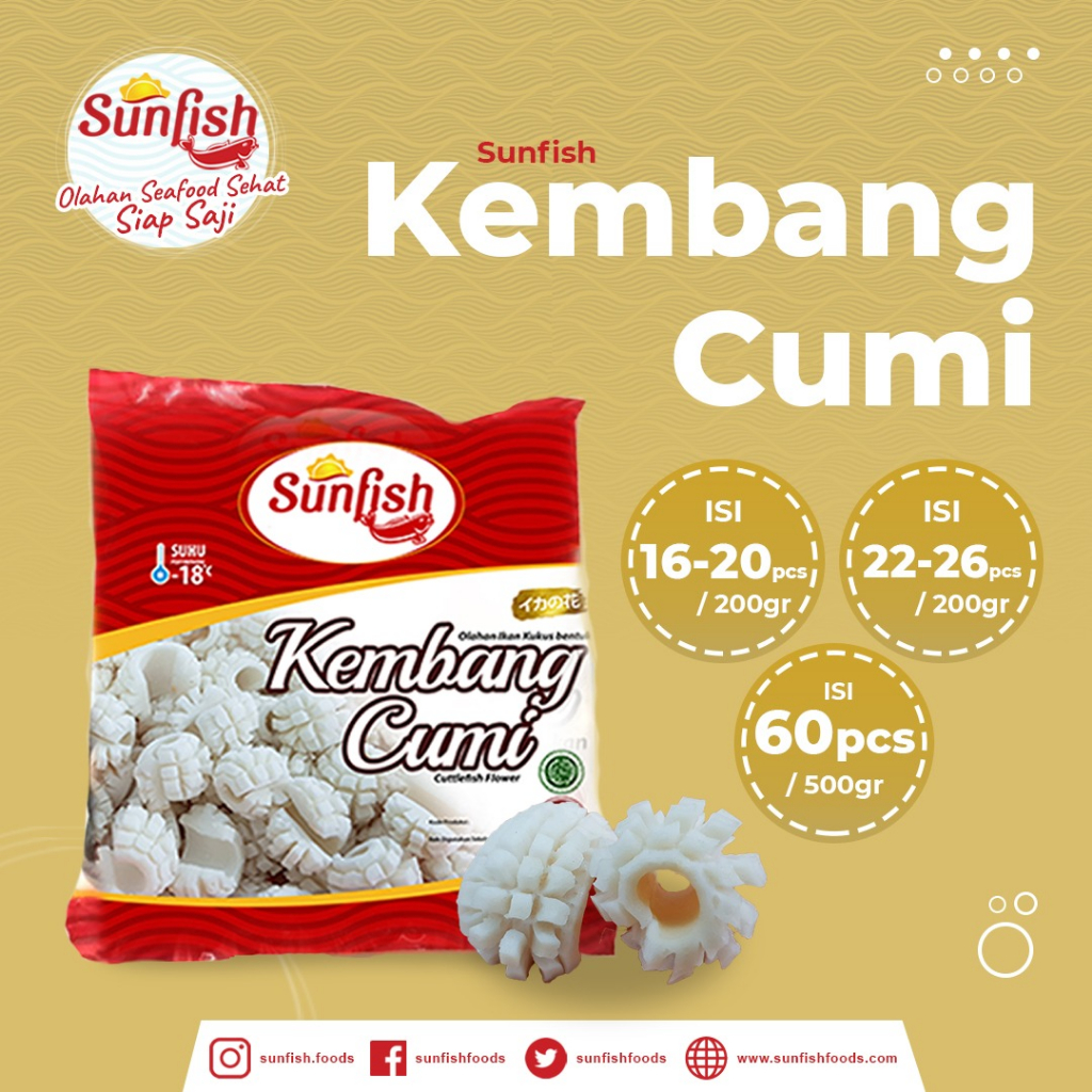 Jual SUNFISH KEMBANG CUMI 500GR | Shopee Indonesia