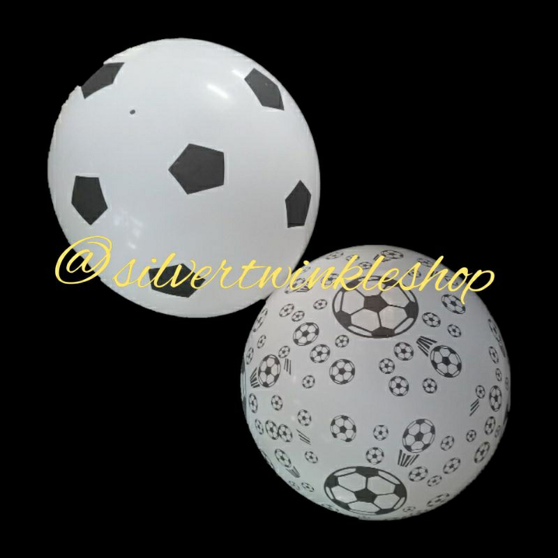 Jual Balon latex sepak bola latek lateks soccer ball balloon baloon ...