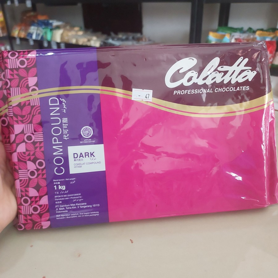 Jual coklat batangan COLATTA dark 1 kg | Shopee Indonesia