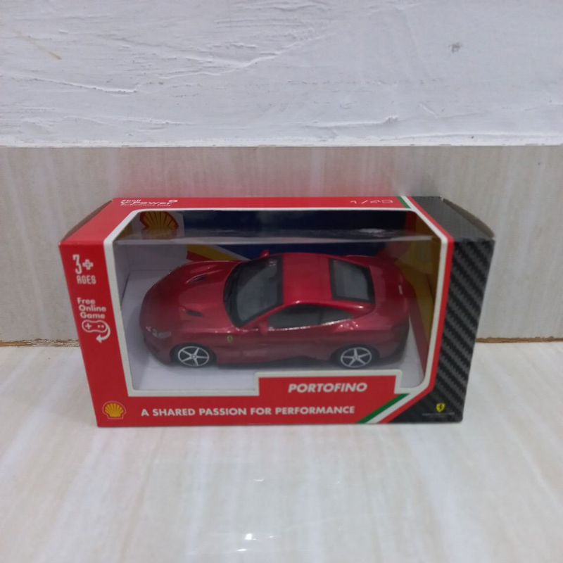 Jual SHELL DIECAST FERRARI PORTOFINO (MISB) LIMITED EDITION | Shopee ...