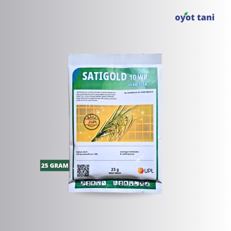 Jual Sati-Gold 10WP 25gram (Kemasan Baru - Original) | Herbisida ...