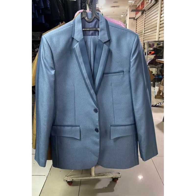 Jual jas blue denim setelan jas pria jas wedding jas nikah jas pesta ...