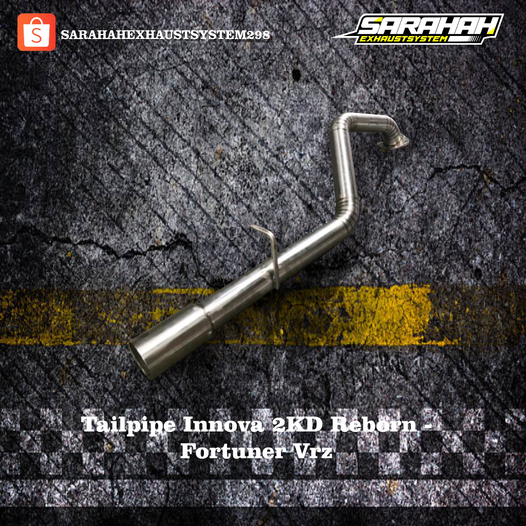 Jual Tailpipe Innova 2KD Reborn - Fortuner Vrz - Sarahah Exhaust System ...