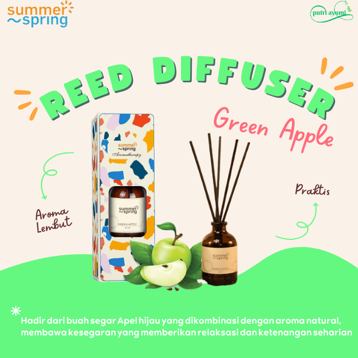 Jual Reed Diffuser Pengharum Pewangi Parfum Ruangan Kamar Ruang Kerja ...