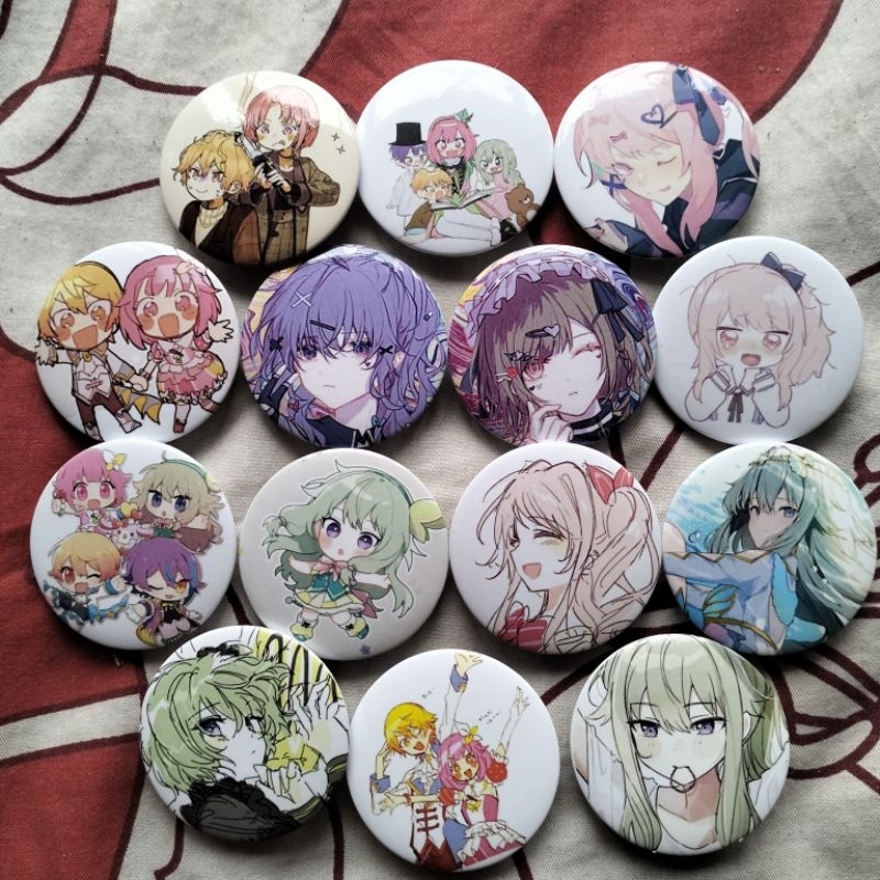 Jual Project Sekai Fanart Pins! 5 | Shopee Indonesia