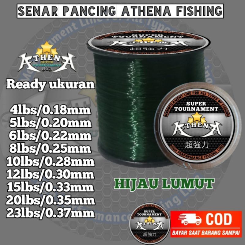Jual senar pancing super kuat 1800m senar pancing kecil kuat 50 kg ...