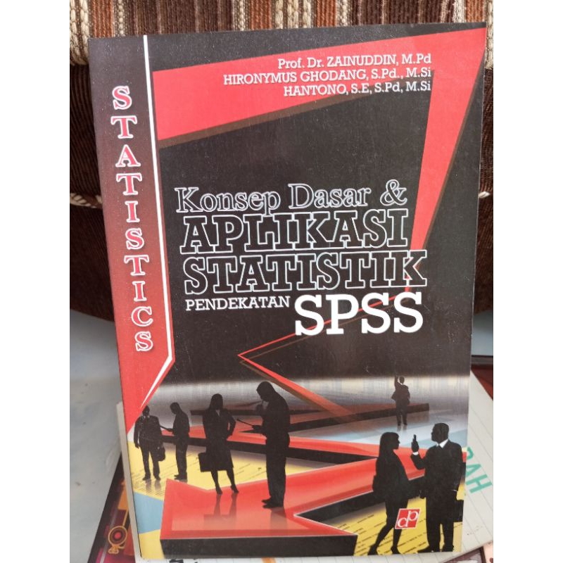 Jual buku konsep dasar dan aplikasi statistik pendekatan SPSS | Shopee Indonesia