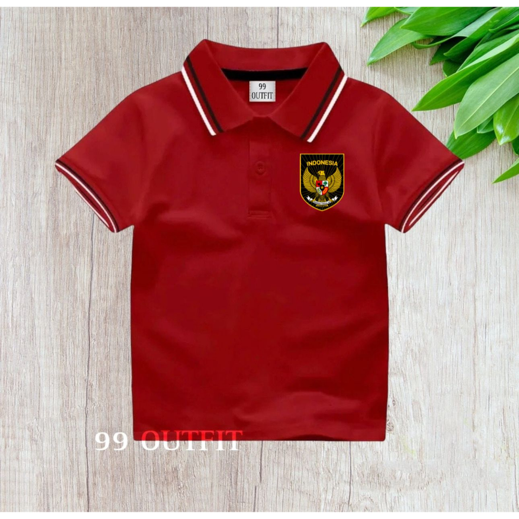 Jual BAJU TIMNAS INDONESIA KERAH POLO /ATASAN WANGKY TIMNAS GARUDA ...