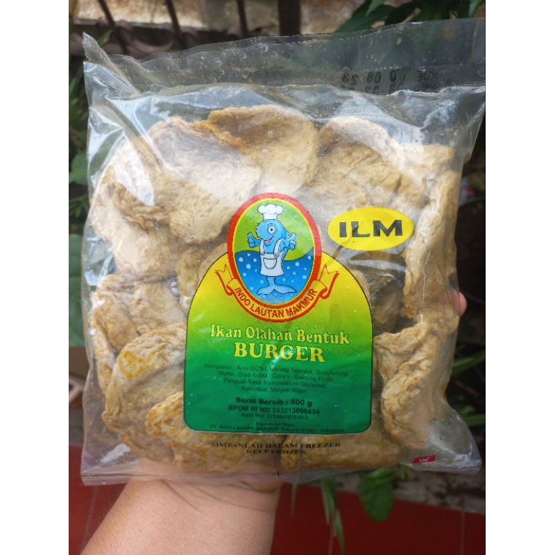 Jual ILM Ikan Olahan Bentuk Burger Kemasan 500gram | Shopee Indonesia