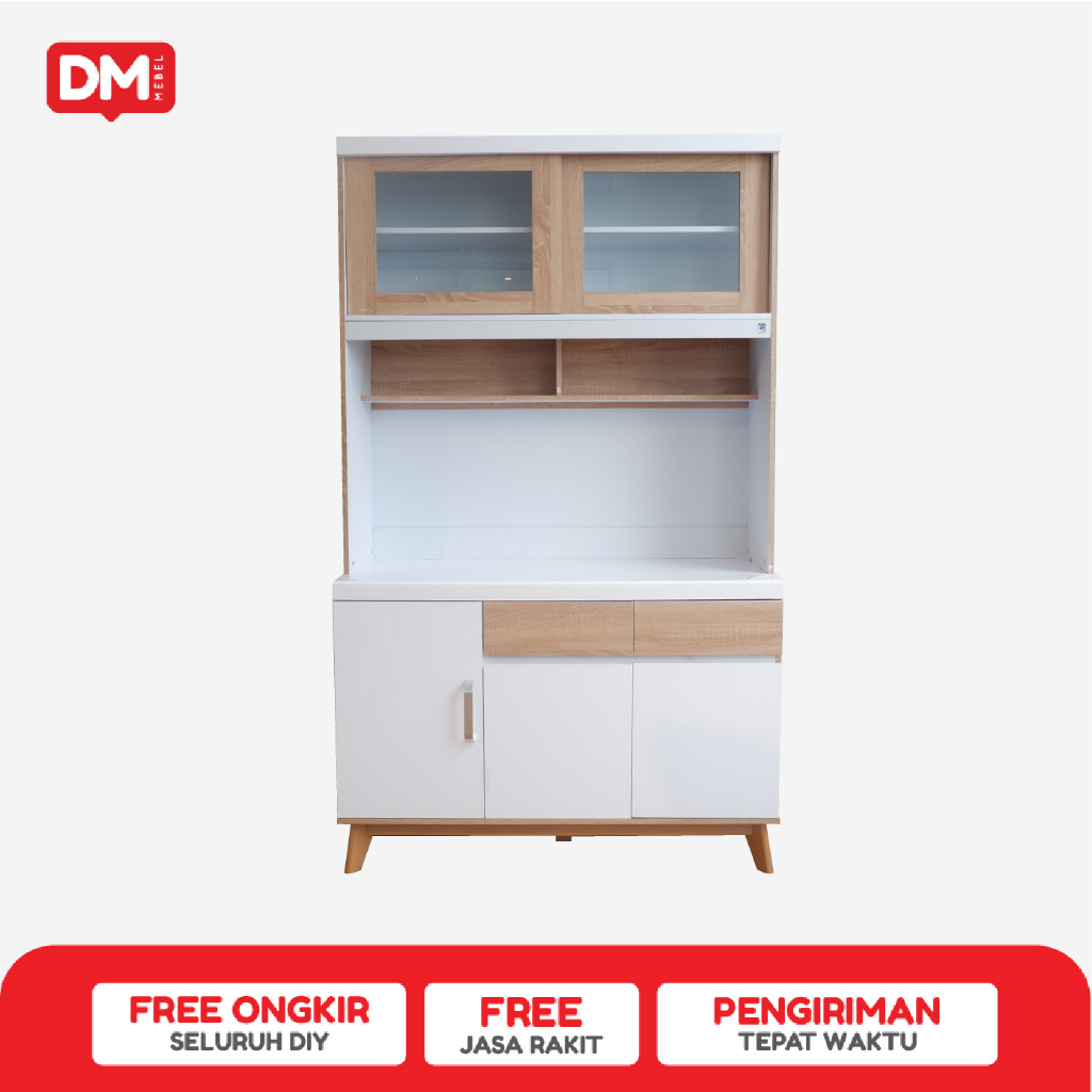 Jual DM Mebel Lemari Kitchen Set Cabinet 01 | Shopee Indonesia