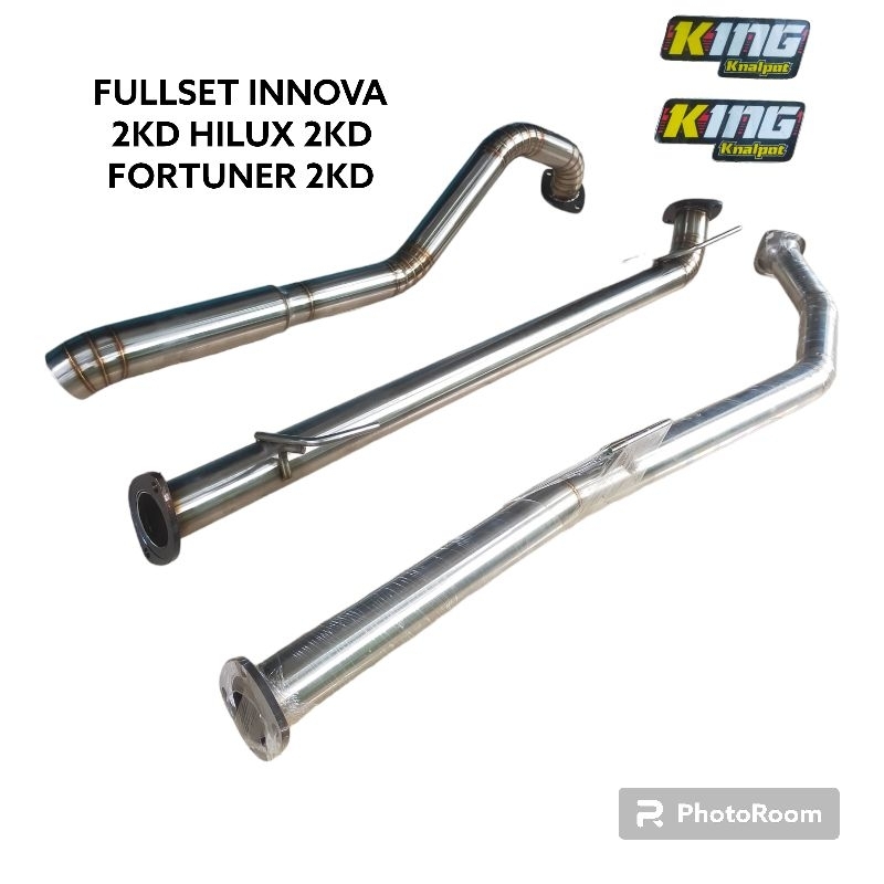 Jual FULLSET (TANPA DOWNPIPE) INNOVA 2KD FORTUNER 2KD HILUX 2KD ...