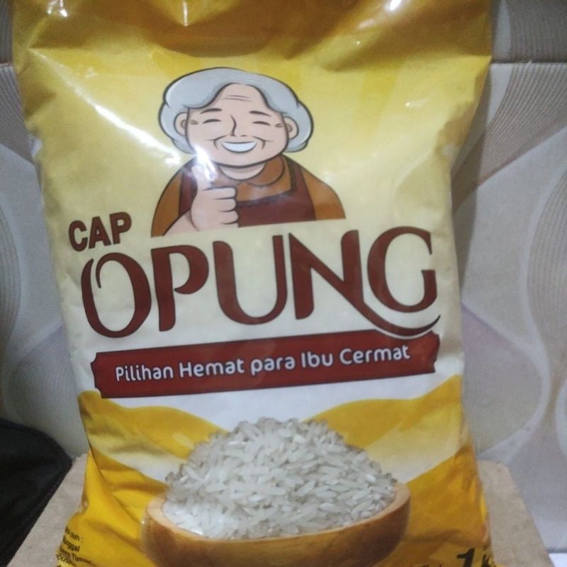Jual Beras Cap Opung Kemasan 1 Kg | Shopee Indonesia