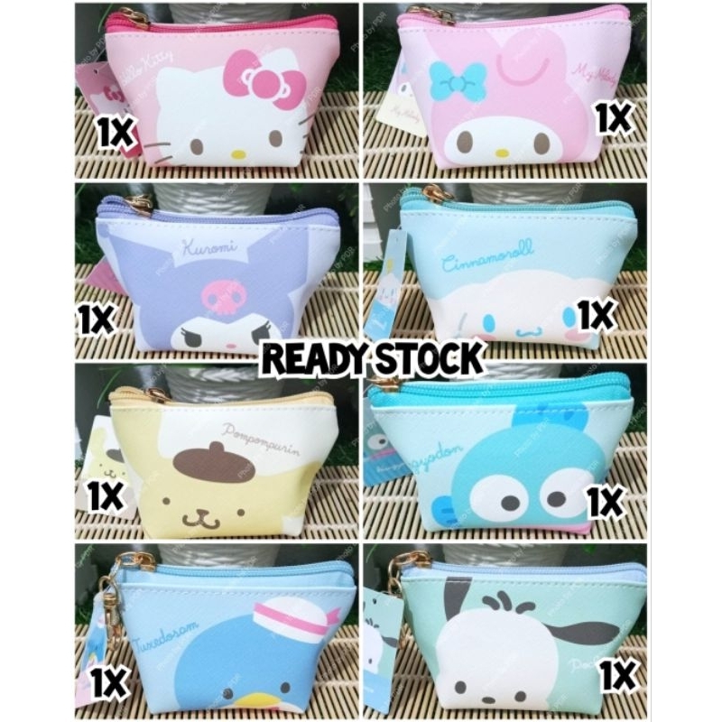 Jual Zipper Coin Pouch / Dompet Resleting Koin Receh Sanrio Karakter ...