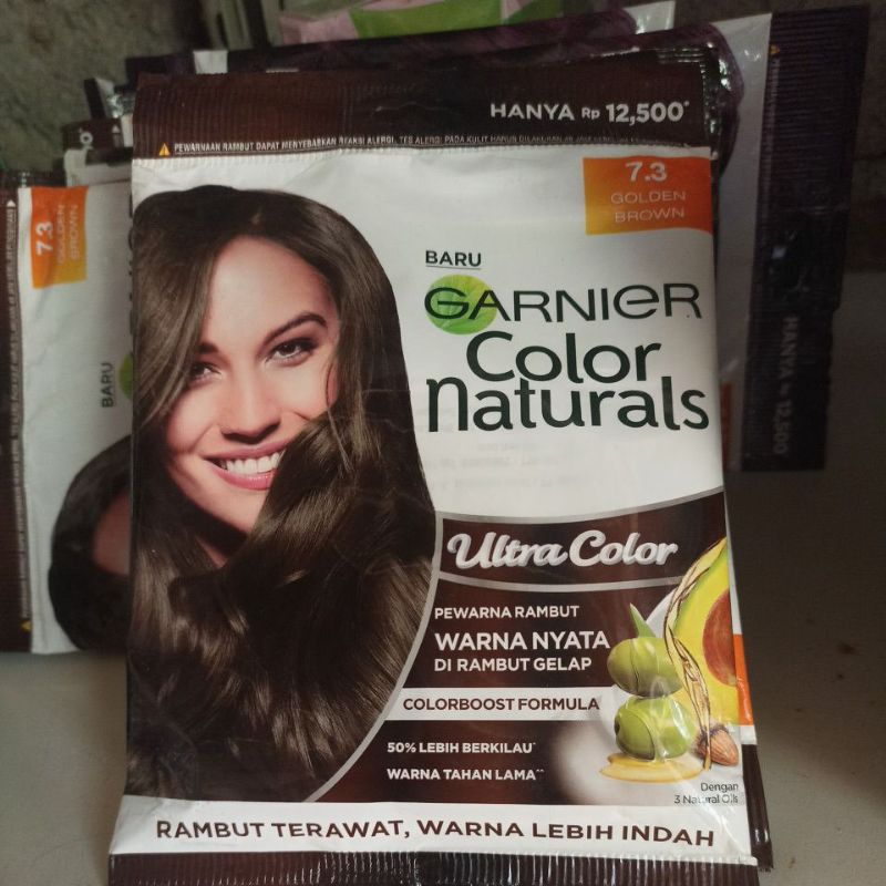 Jual GARNIER COLOR/PEWARNA RAMBUT GARNIER NO:7.3 30ml + 30g | Shopee ...