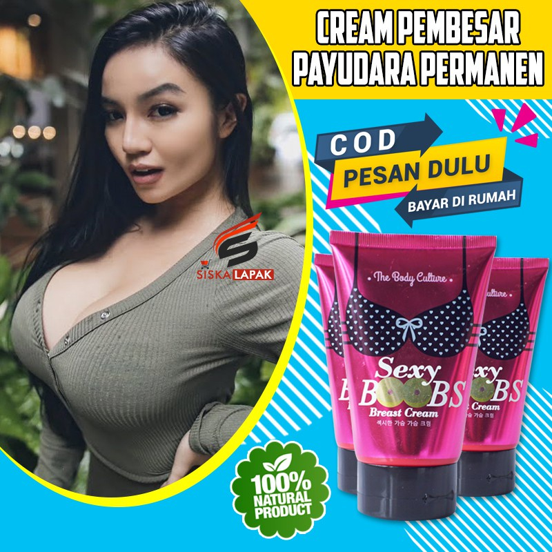 Jual Pembesar Susu Sexy Boobs Breast Cream LK37 Bpom By The Body Culture Krim Obat Pengencang ...
