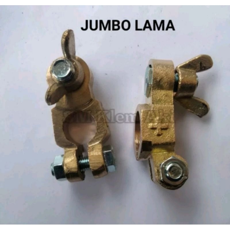 Jual terminal aki kuningan n100 jumbo besar | Shopee Indonesia