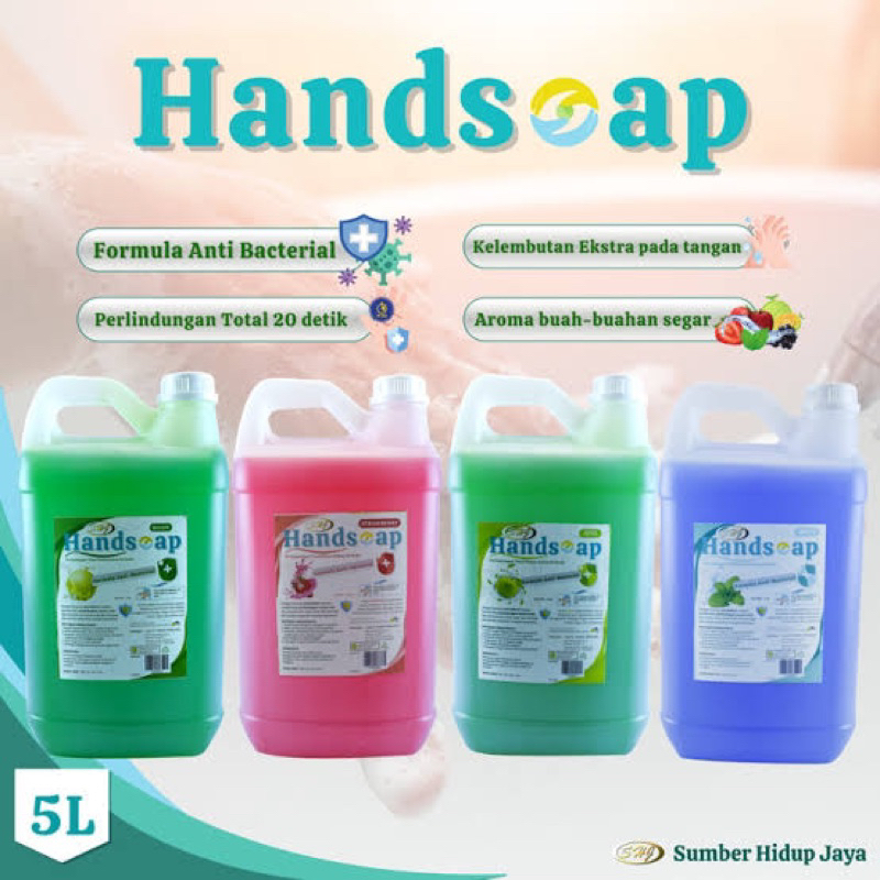 Jual Hand soap 5 Liter - Sabun Cuci Tangan Jerigen | Shopee Indonesia