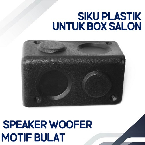 Jual Siku Box Speaker Plastik Bulat Besar Siku Speaker Audio Siku Box ...