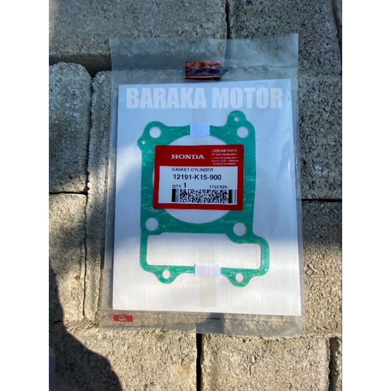 Jual Pak Bureng Paking Blok Seher (Gasket Cylinder) Honda CB 150R/ CBR 150R Original AHM ...