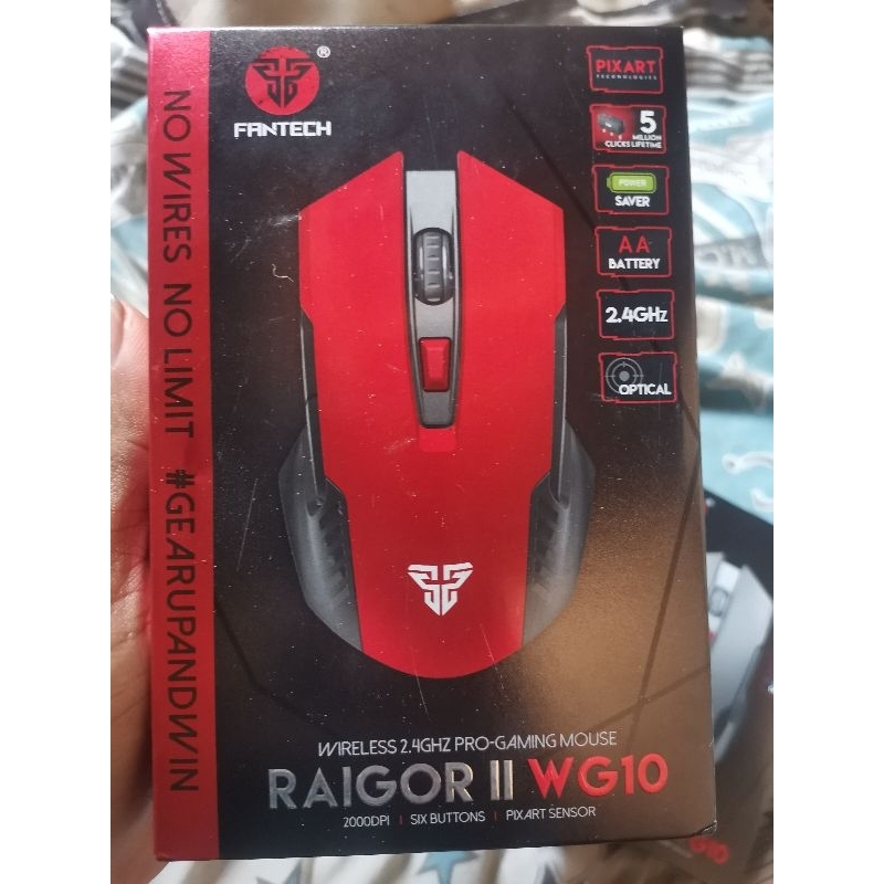 Jual Fantech RAIGOR II WG10 Mouse Wireless Gaming | Shopee Indonesia