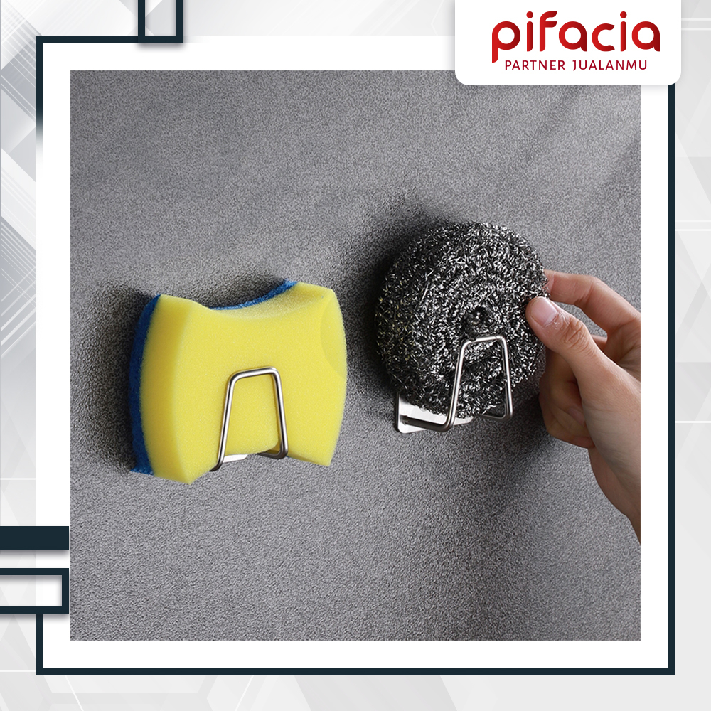 Jual PIFACIA Tempat Spon Cuci Piring Gantungan Stainless Steel Spons ...
