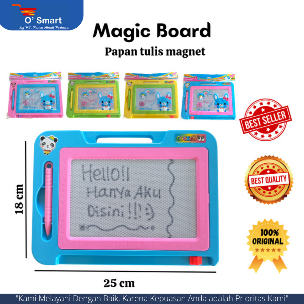 Jual ESCO Papan Tulis Magic Board Coczoo Magnet 9812 | Shopee Indonesia