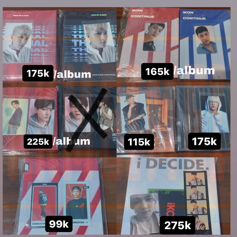 Jual Album kpop iKON unsealed photocard donghyuk | Shopee Indonesia