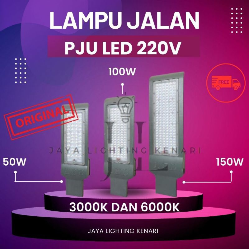Jual Lampu Jalan Pju Led Street Light 30 50 100w 150w Watt Lampu Jalan