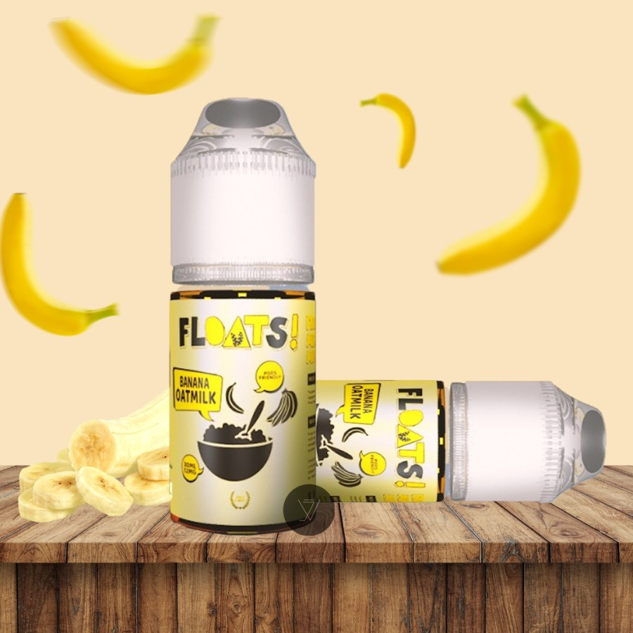Jual IJC Floats Banana oat Milk Pods Friendly Vape Liquid 30ml Rasa ...