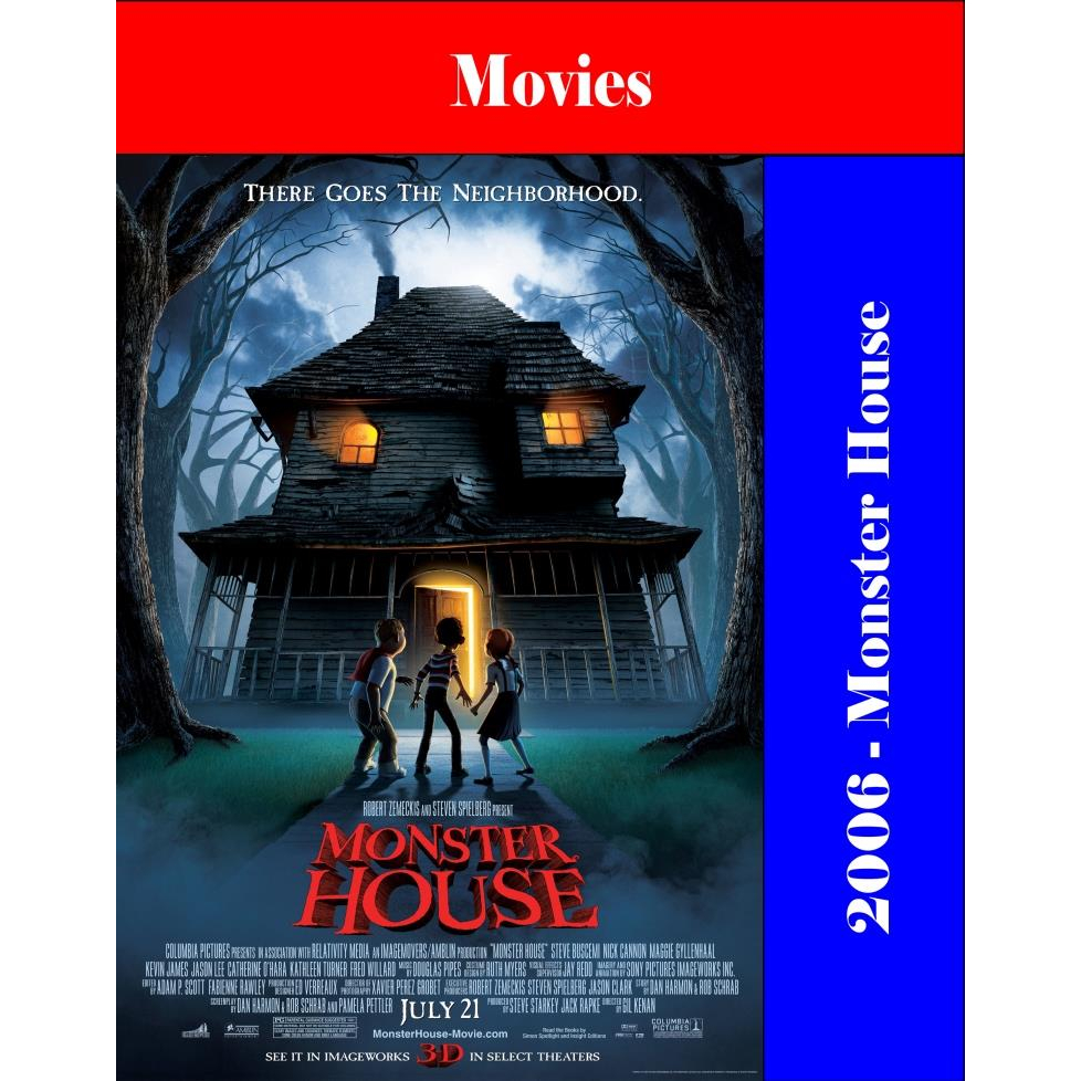 Jual DVD - Monster House (2006) | Shopee Indonesia