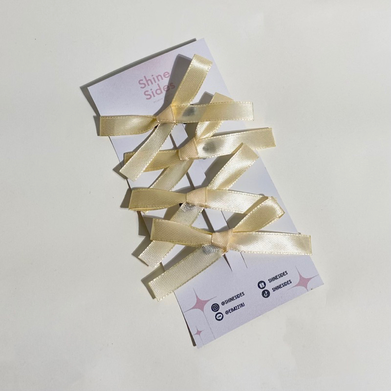 Jual [4 pcs] JEPIT PITA RAMBUT KOREA / RIBBON HAIRSTYLE JENNIE ...