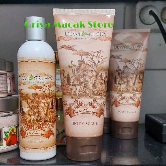 Jual DEWI SRI SPA Bali Pranaya Body Scrub 200g,Body Lotion 250ml ...