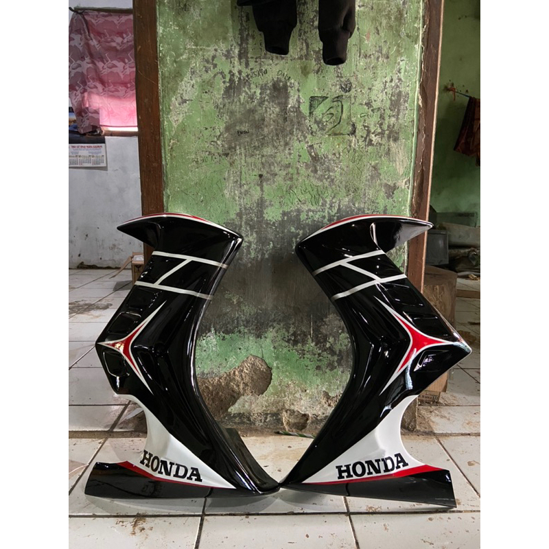 Jual Half fairing new mega pro monoshok | Shopee Indonesia