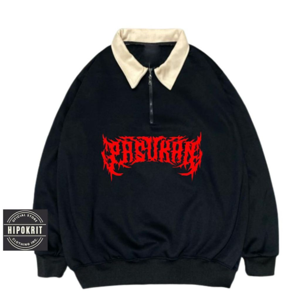 Jual Rugby Jacket Sweater Vintage Halpzif Black Metal Font Pasuran ...