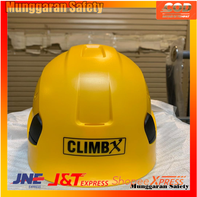 Jual Helm Safety Proyek Climb X Murah - Safety Helmet Climb X Kuning ...
