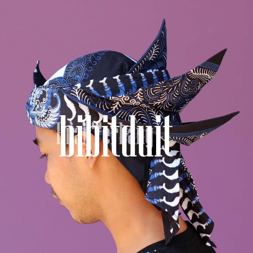 Jual blangkon iket bendo udeng topi tradisional khas sunda makuta naga ...