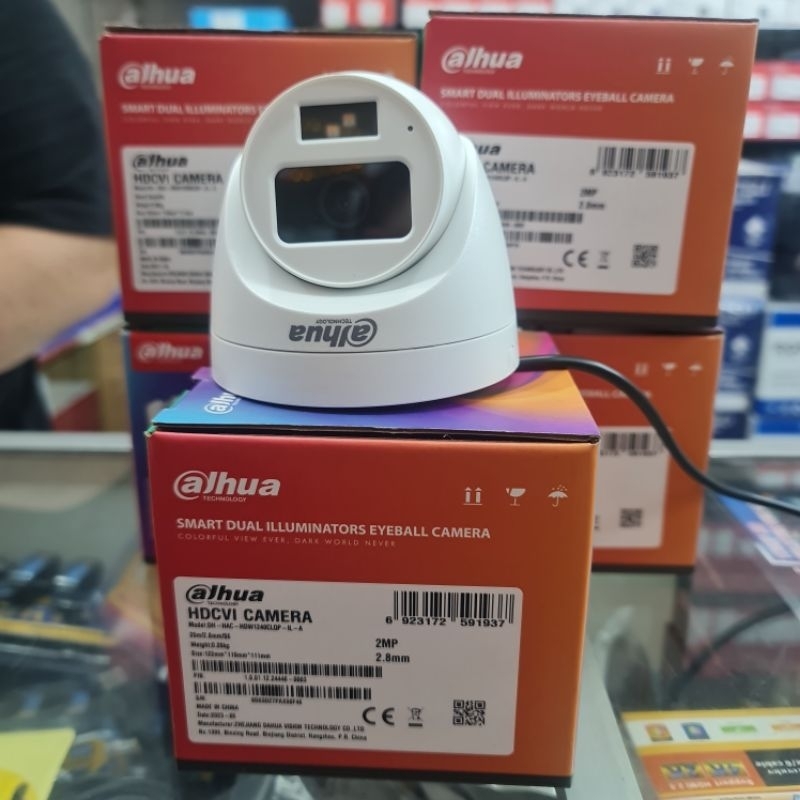 Jual CAMERA DAHUA DH-HAC-HFW1240CLQP-IL-A HDCVI 2MP AUDIO+COLORVU ...
