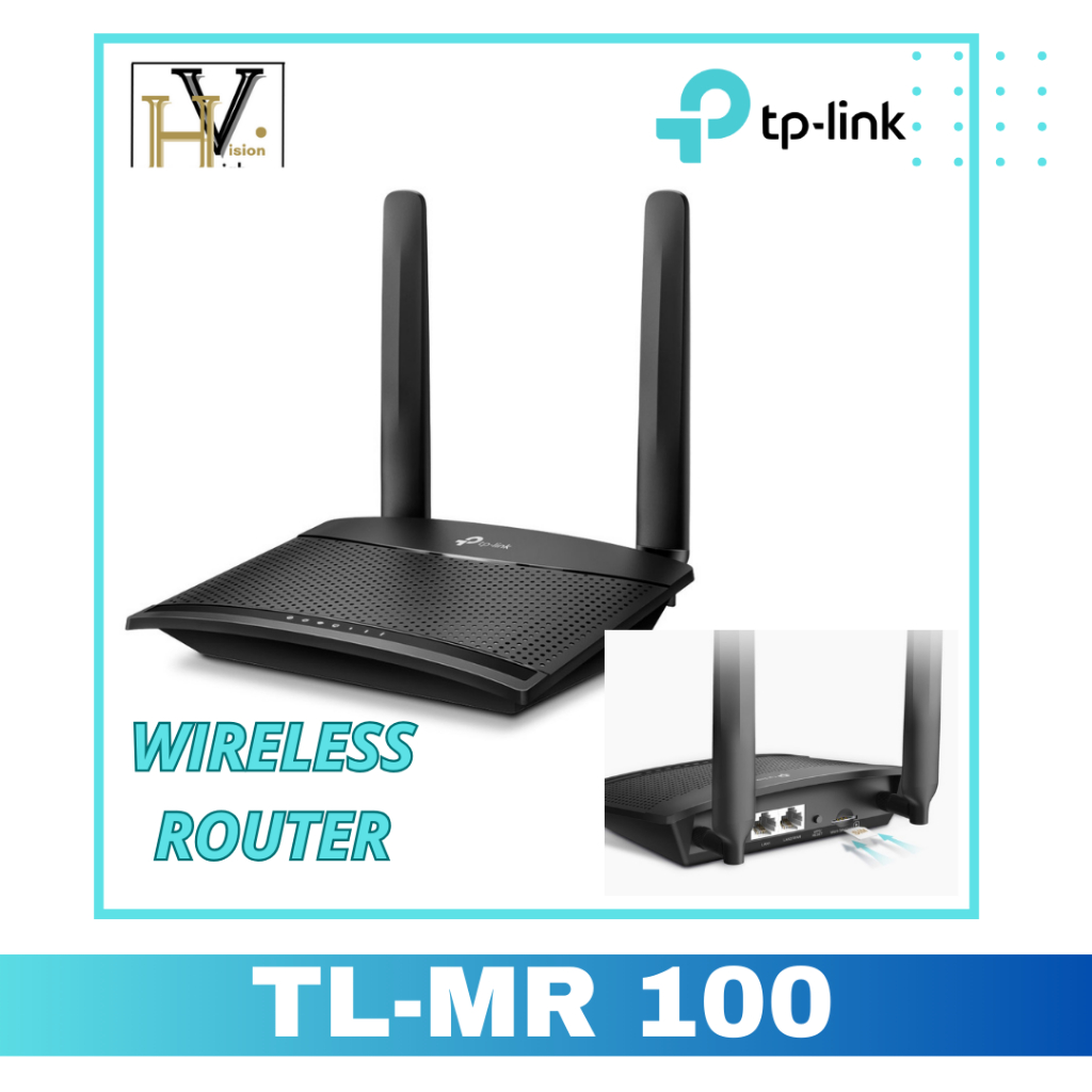 Jual ROUTER WIFI TP-LINK MR 100 4G | Shopee Indonesia
