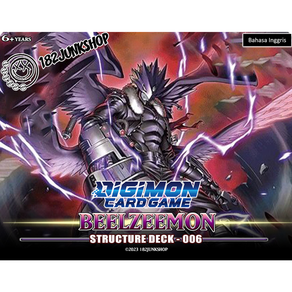 Jual Deck Digimon Card Game 006 - Beelzemon X Deck - Non Ori | Shopee ...
