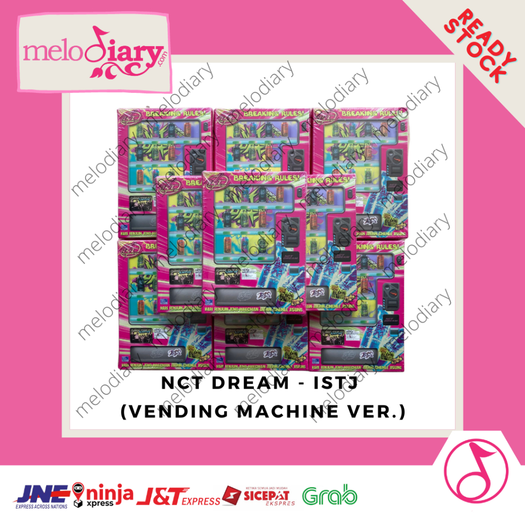 Jual NCT DREAM - ISTJ (Vending Machine Ver.)The 3rd Album READYSTOCK ...