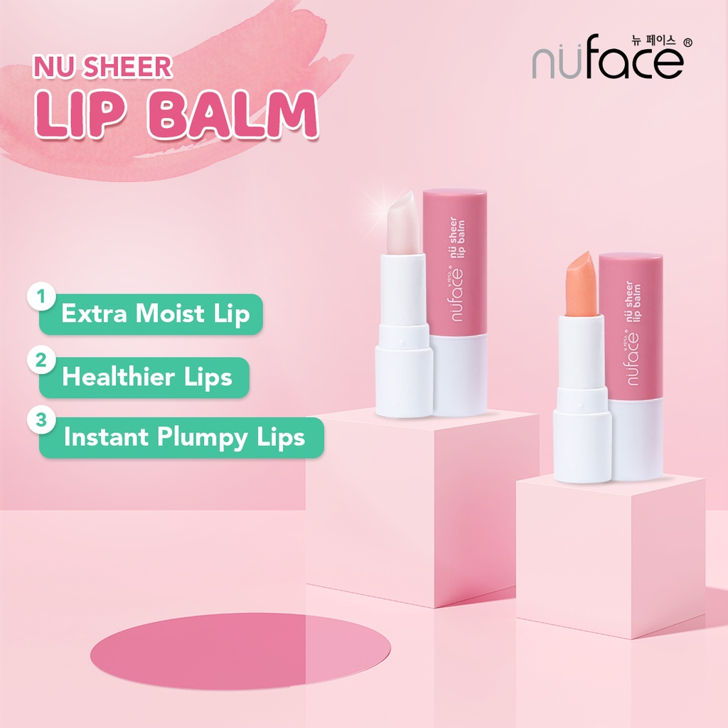 Jual Nu Face Nu Sheer Lip Balm 3.5g | Shopee Indonesia
