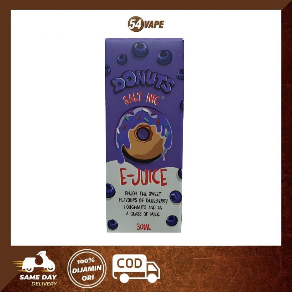 Jual Liquid Donuts Blueberry Salt 30ml | Shopee Indonesia