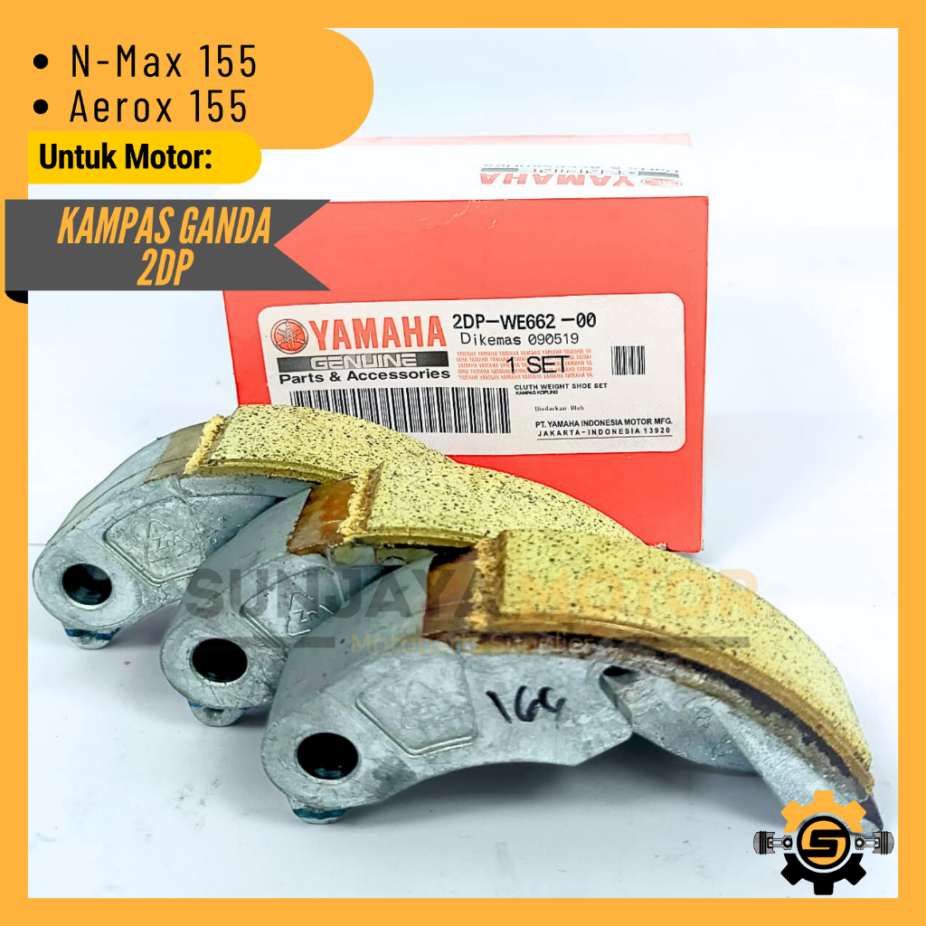 Jual Kampas Ganda 2DP Kampas Kopling Sentrifugal Kualitas Original ...