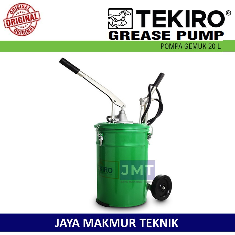 Jual TEKIRO Hand Grease Pump 20L Pompa Gemuk Tangan 20 L 20 Liter ...