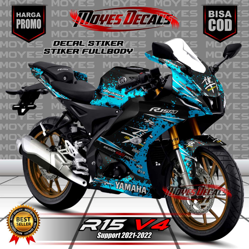Jual Decal R15 V4 Full Body - Stiker R15 V4 Full Body - Dekal R15 V4 ...