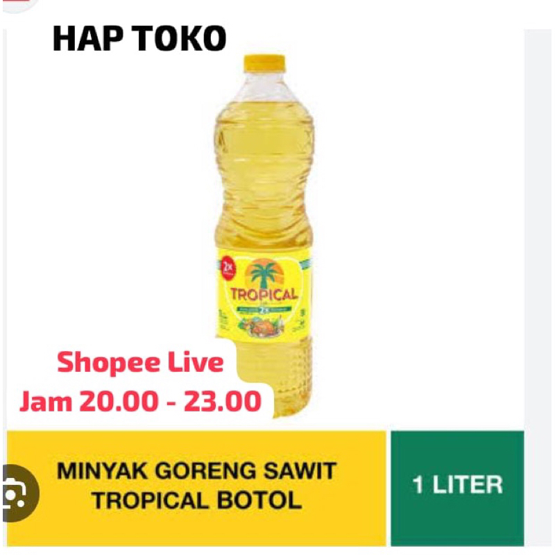 Jual MINYAK GORENG 1 LITER | Shopee Indonesia