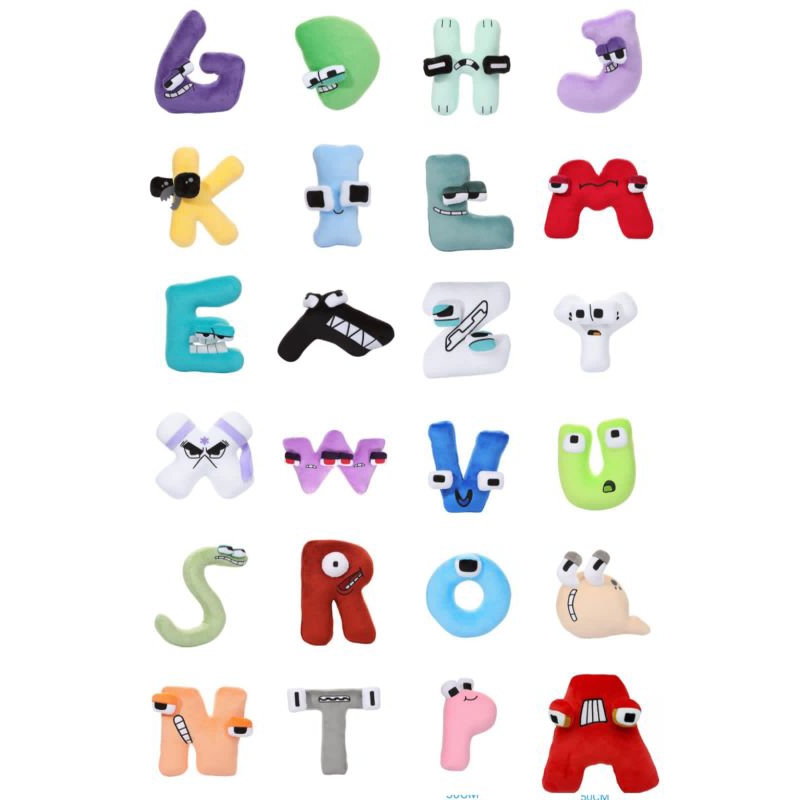 Jual BANTAL MAINAN ALPHABET LORE 26, HURUF,BELI 9 FREE 1 | Shopee Indonesia